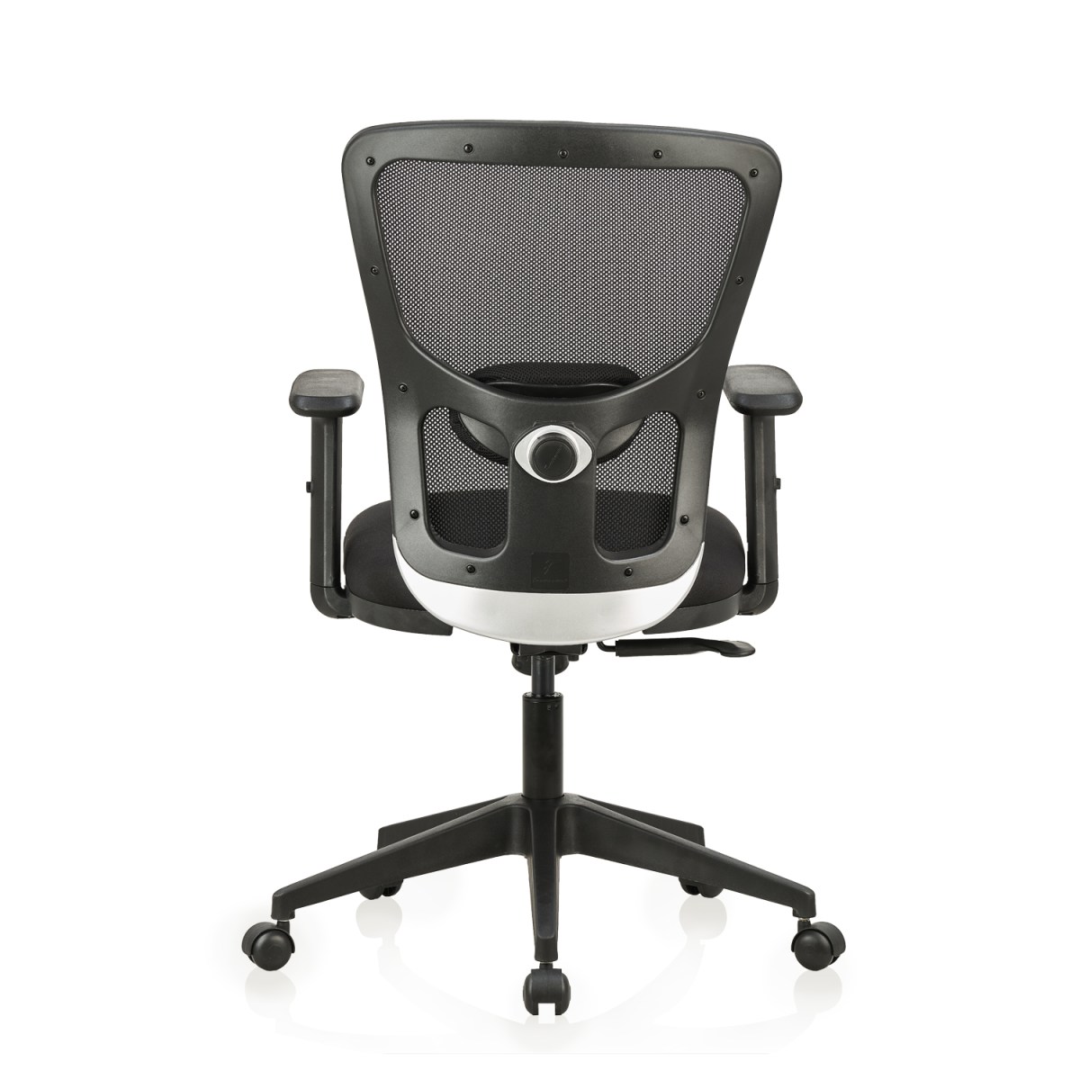 Featherlite Astro Medium Back Mesh Chair with Padded Lumbar Support ...