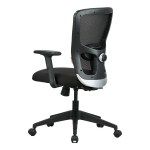 Featherlite Astro Medium Back Mesh Chair with Padded Lumbar Support ...