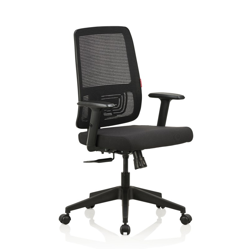 Featherlite Versa Medium Back Mesh Chair with Single Lock Synchro ...