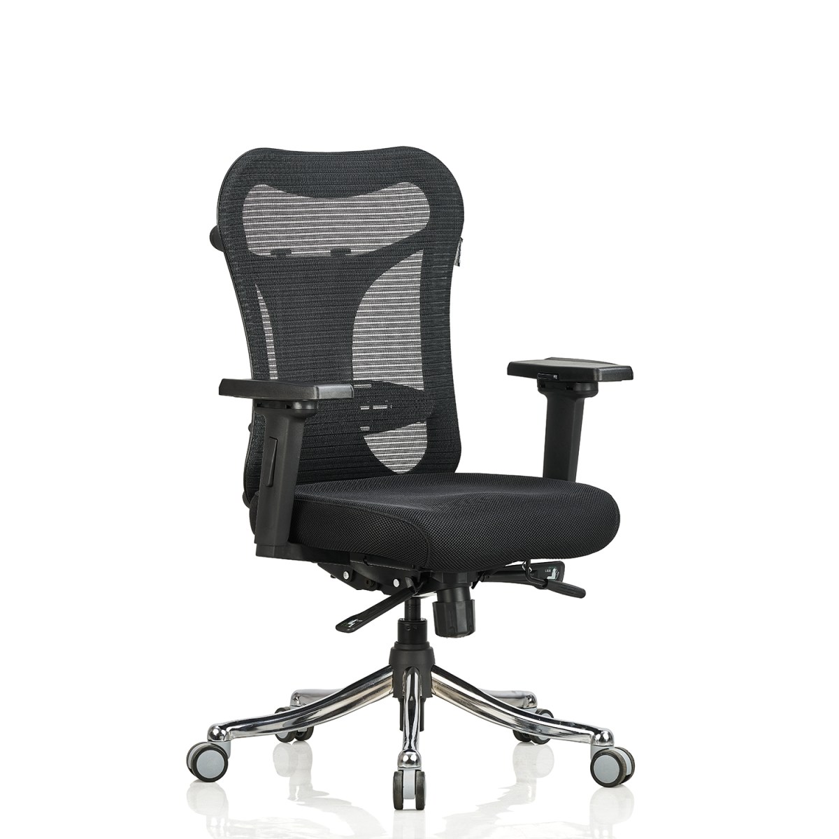 Featherlite Optima Medium Back Mesh Chair with Multilock Seat Sliding ...