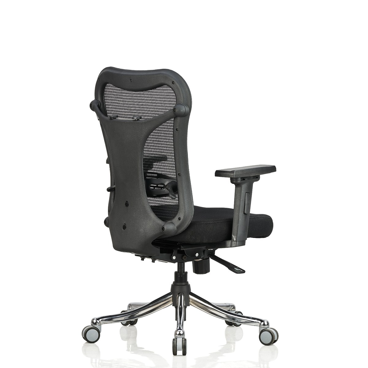 Featherlite Optima Medium Back Mesh Chair with Multilock Seat Sliding ...