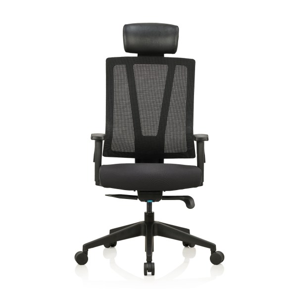 Featherlite Astro High Back Mesh Chair with Padded Lumbar Support ...