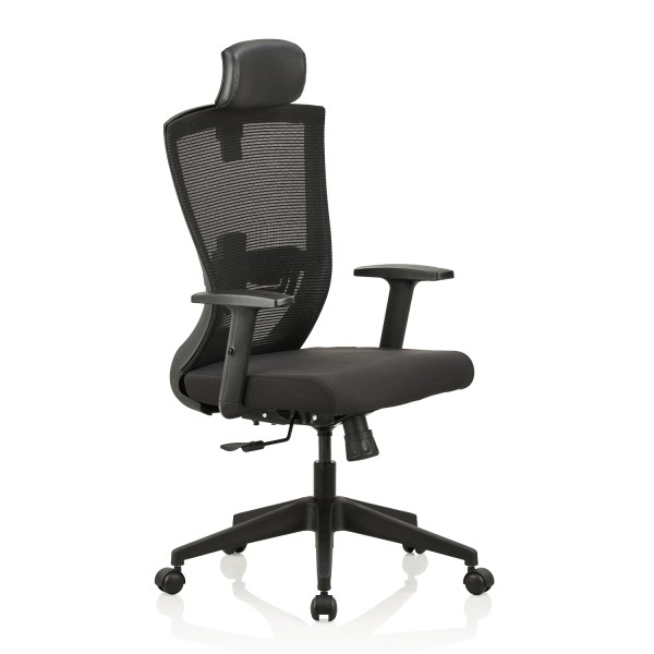 Featherlite Helix High Back Mesh Chair with Multilock Seat Sliding ...