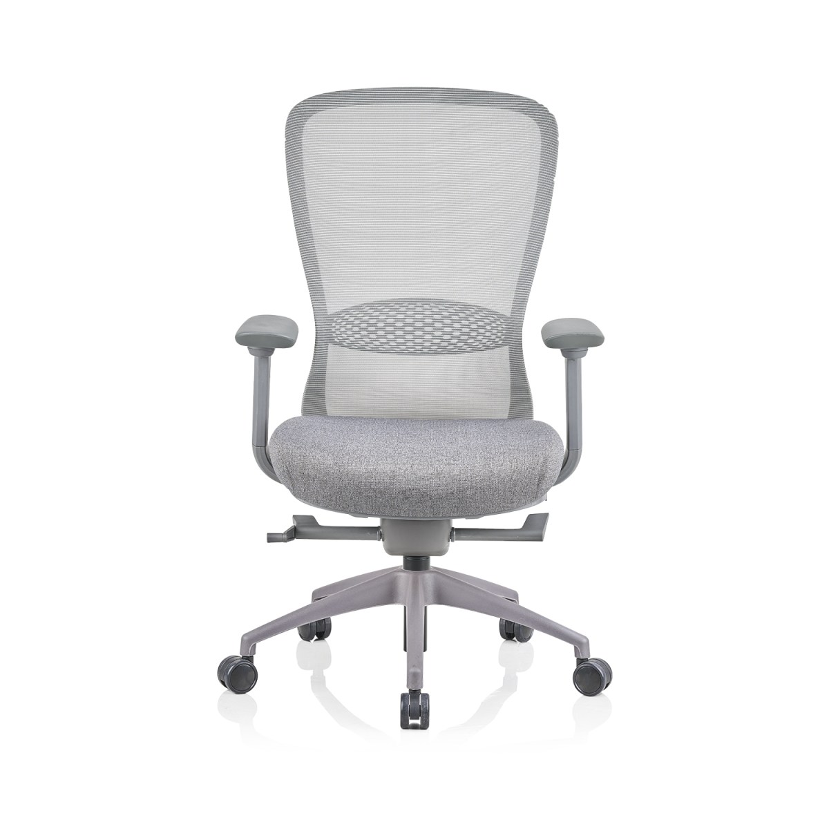 Featherlite Helix Medium Back Mesh Chair with Multilock Seat Sliding ...
