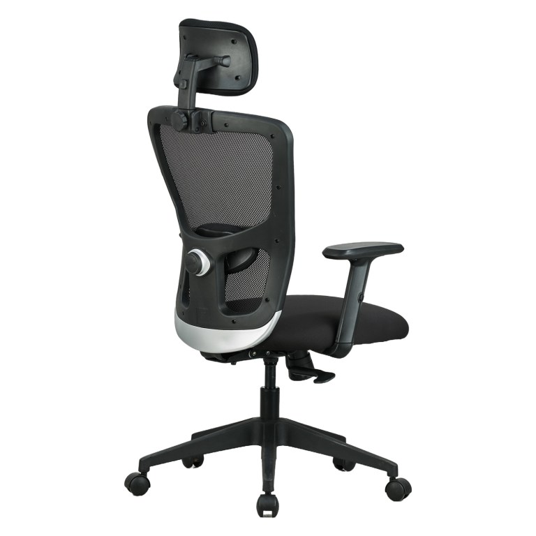 Featherlite Astro High Back Mesh Chair with Padded Lumbar Support ...
