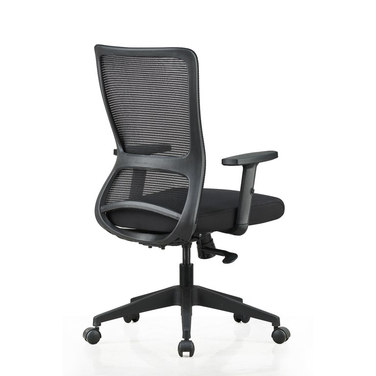 Featherlite Comet Medium Back Mesh Chair with Adjustable Arms ...