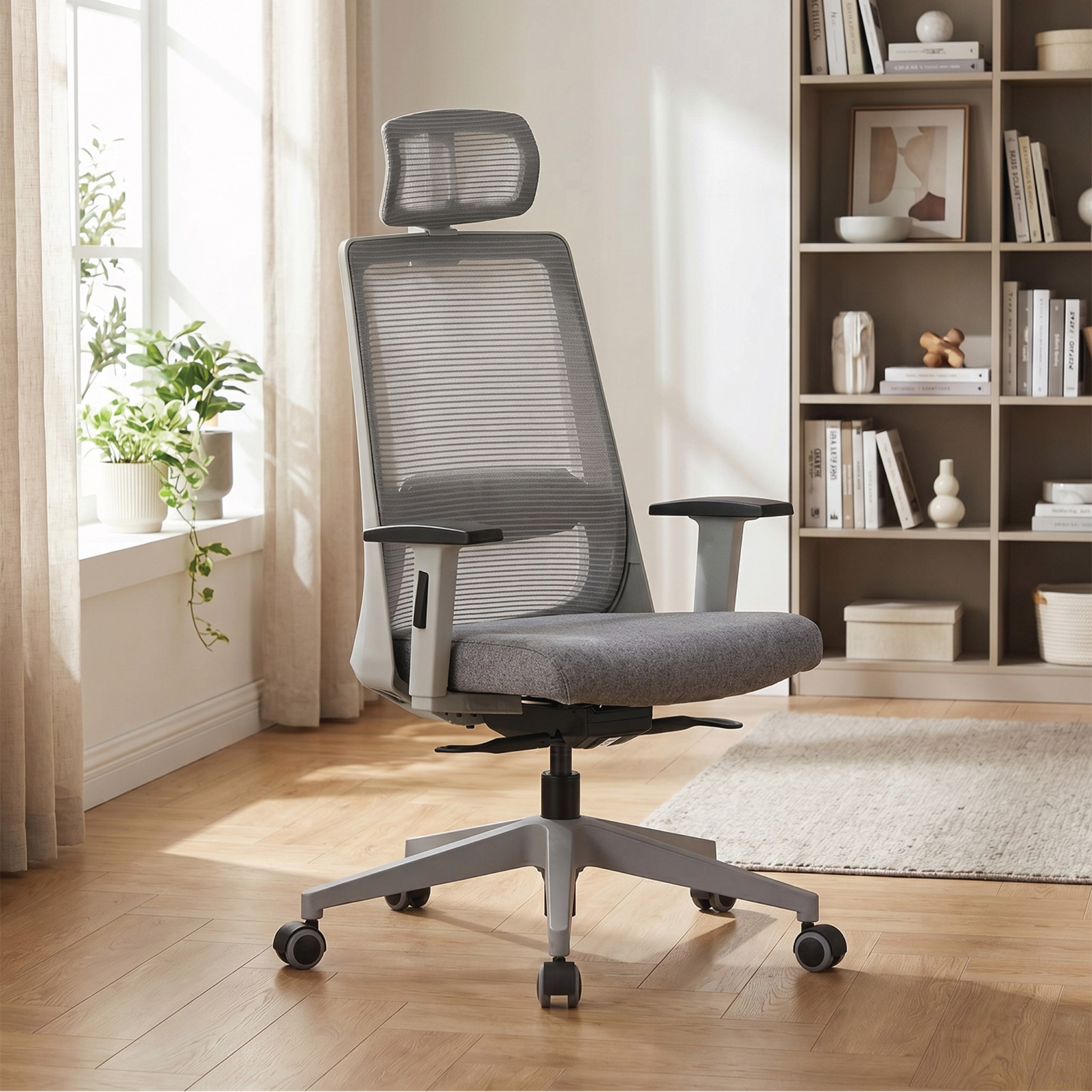 Featherlite Amaze High Back Mesh Chair with Self Calibrating Multilock ...